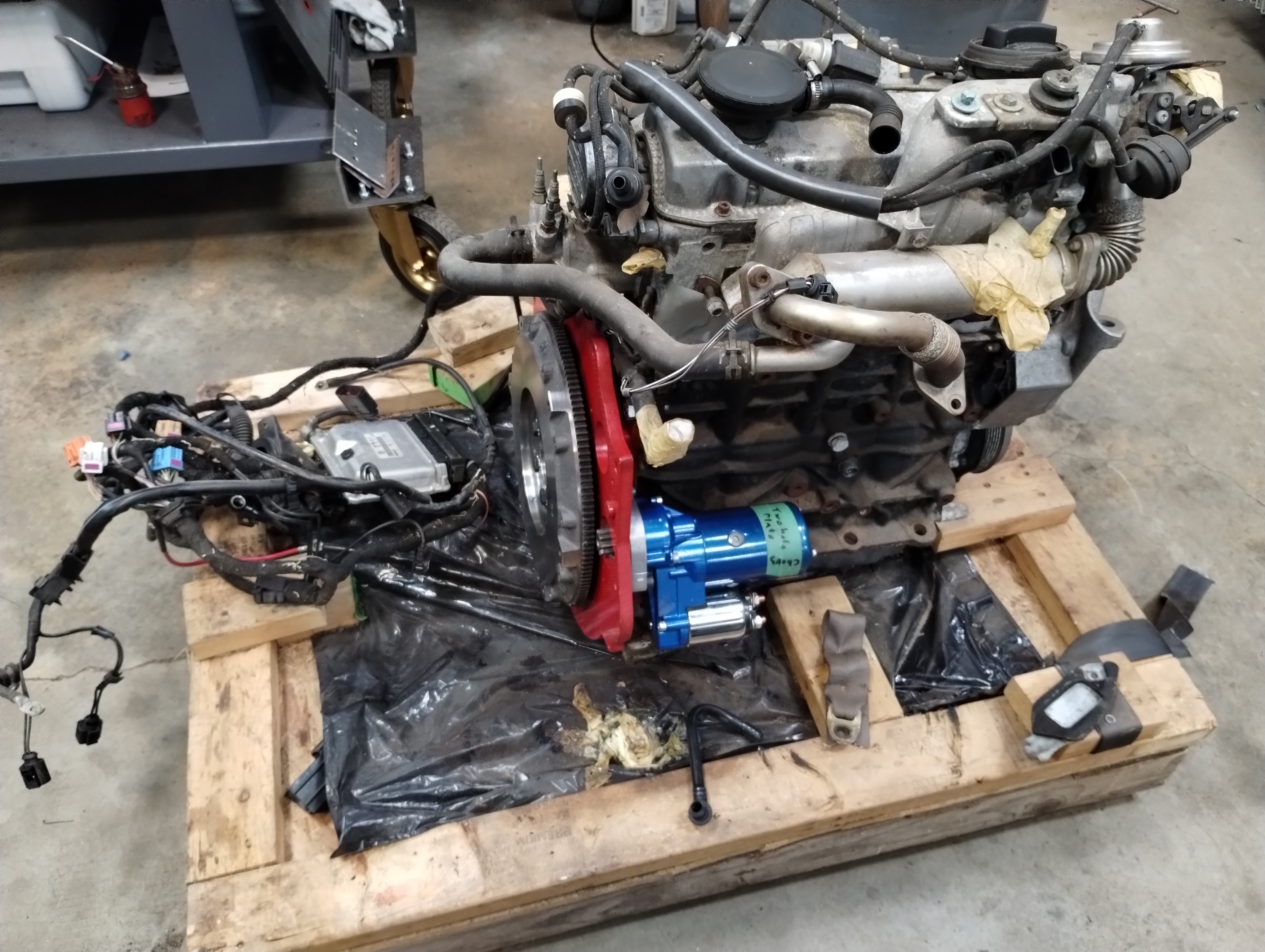 SOLD: ALH engine, M-TDI pump and SBC adapter kit | TDIClub Forums